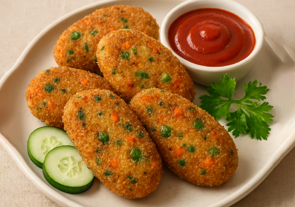 Suji Cutlet Recipe | Rava Cutlet | Crispy Suji Snack – Kedia Pavitra